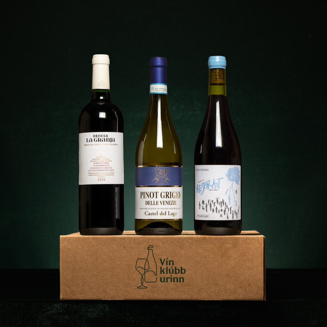 Stakir vínkassar - vín og gjafakassar - léttvín - Vínklúbburinn